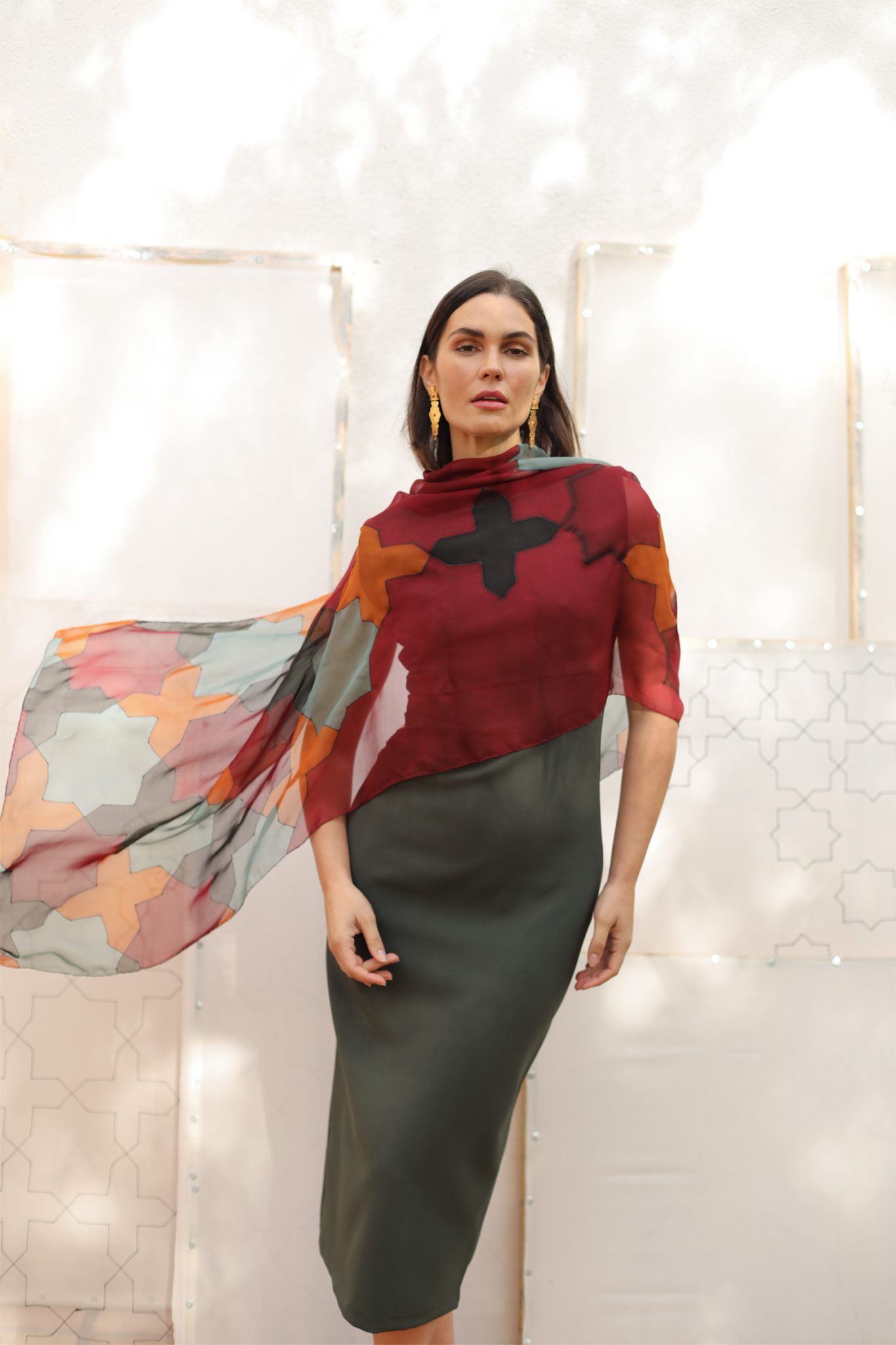 Foulard de Seda "Lacería" - MARGARET DE ARCOS